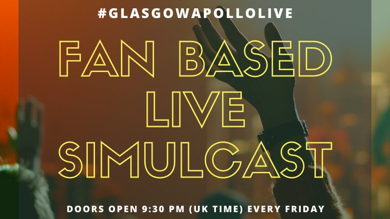 Glasgow Apollo Live 1st October 2021 - YouTube
