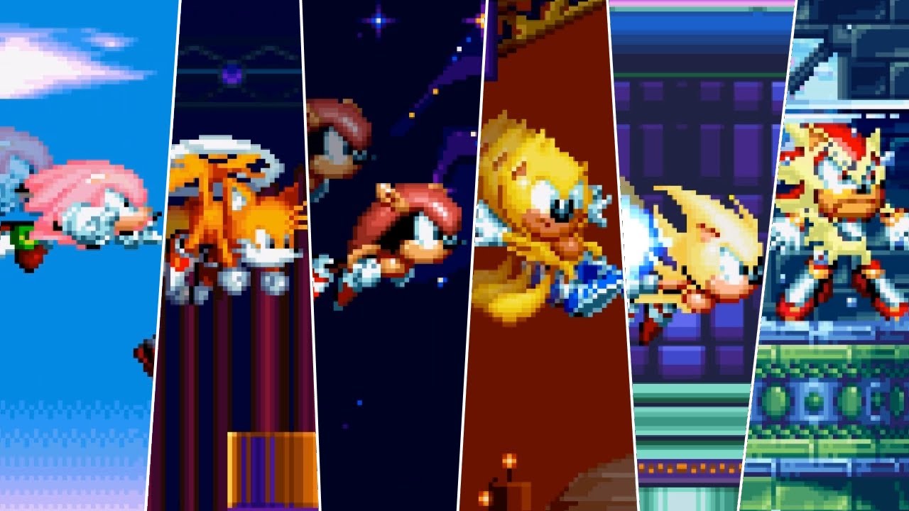 What if Super characters can fly in Sonic Mania Plus? - YouTube