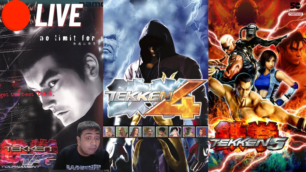 Trying Tekken tag 1, 4 and 5.0 for the 1st time | !multistream | !twt ...