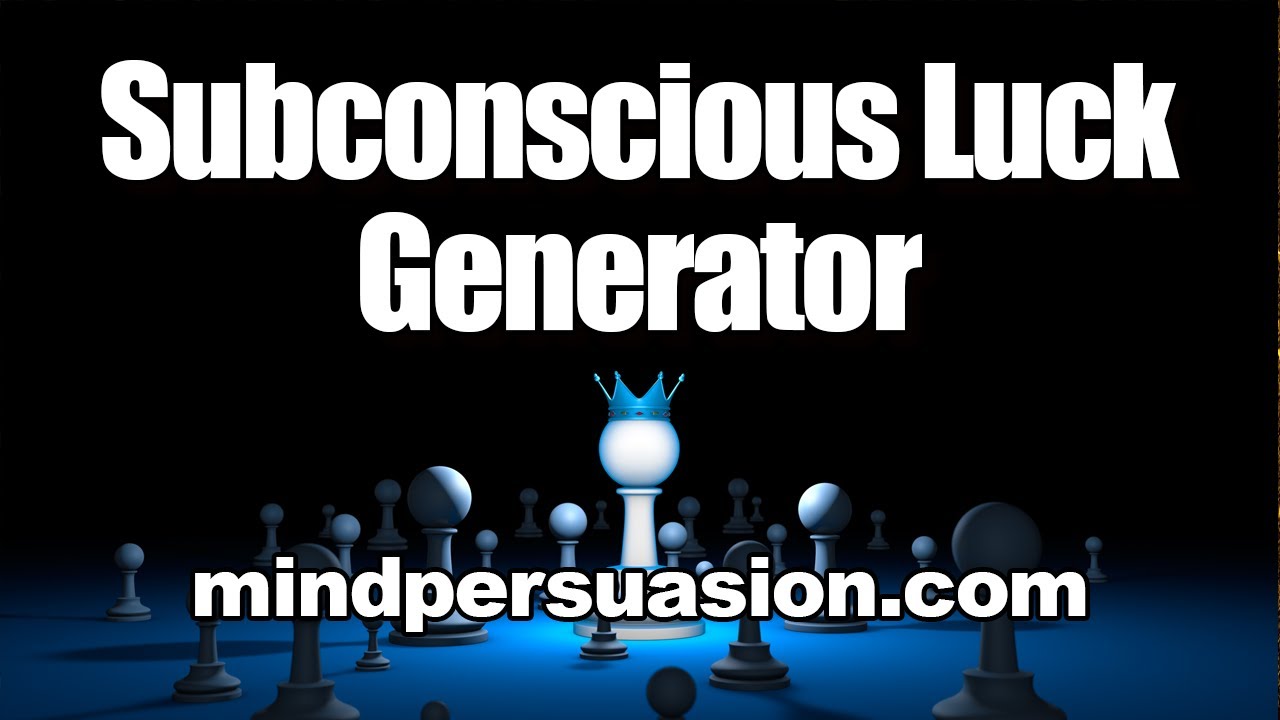 Subconscious Luck Generator Subliminal - All Doors Open For You - YouTube