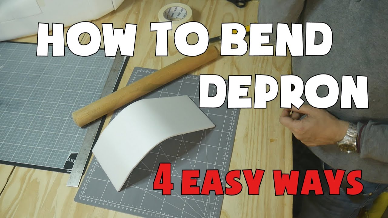 How to Bend DEPRON - 4 easy ways - YouTube