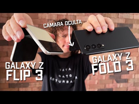 Los teléfonos Samsung que se doblan | ¿Por qué son TAN CAROS? | Galaxy Z Flip 3 y Fold 3