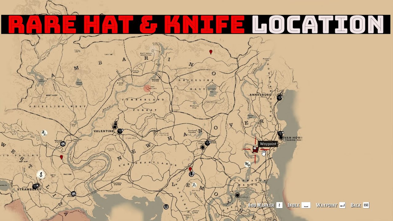 Rare Items & Gold Nugget Location - RDR2 - YouTube