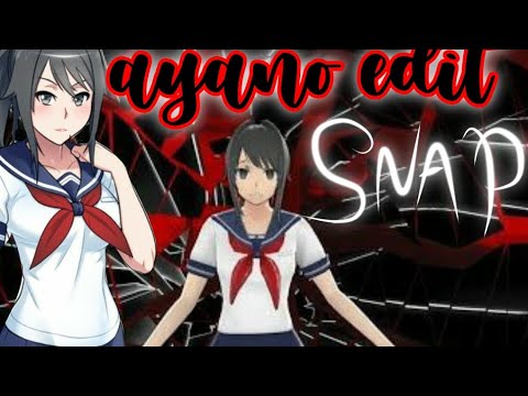 ayano edit~yandere simulator snap mode - YouTube