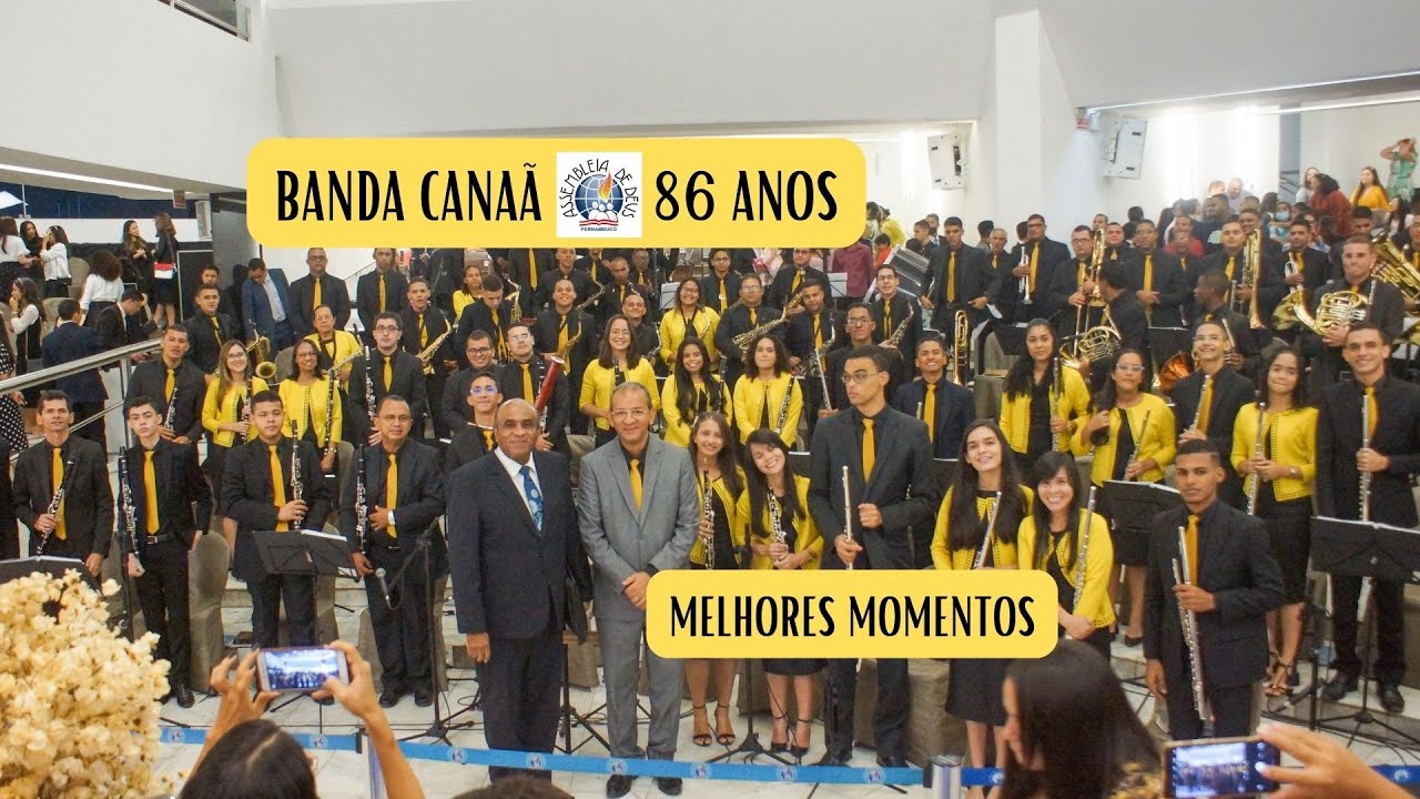 BANDA CANAÃ 86 ANOS MELHORES MOMENTOS - YouTube