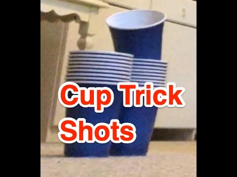 Cup Trick Shots | Matthew Shots - YouTube