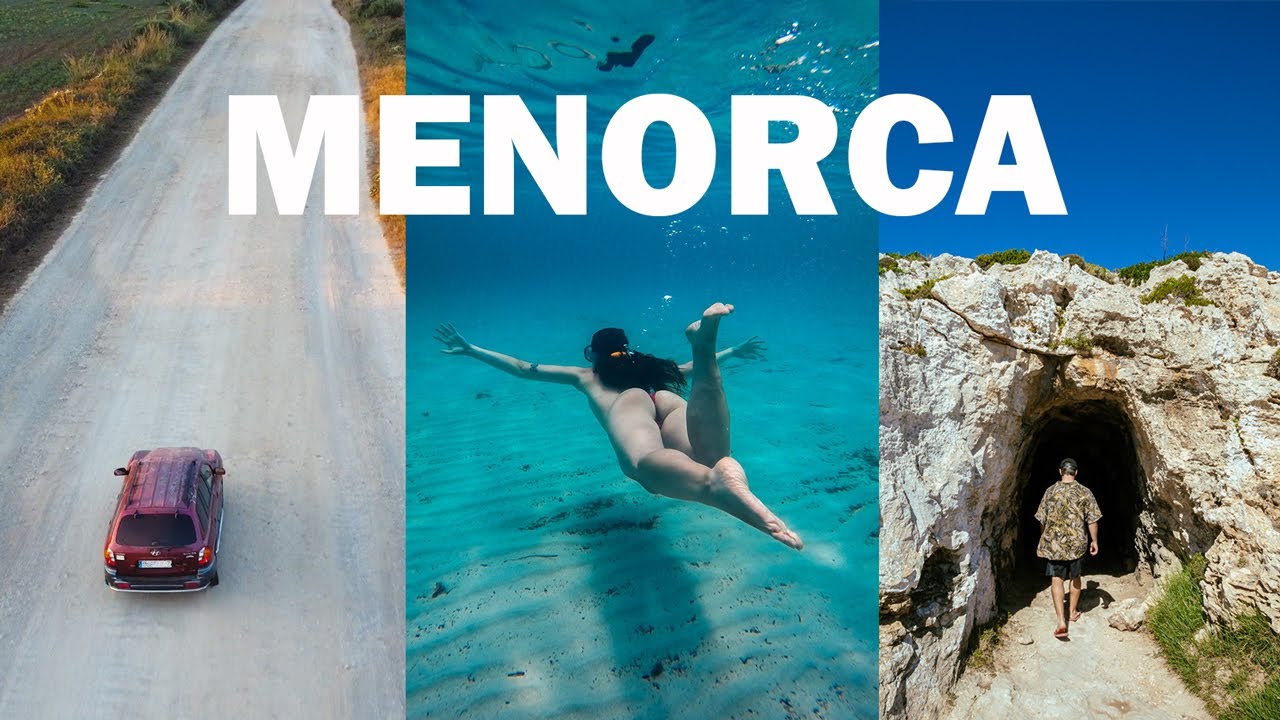 MENORCA en COCHE CAMPER 🚗 | ISLA NATURAL ☀ - YouTube