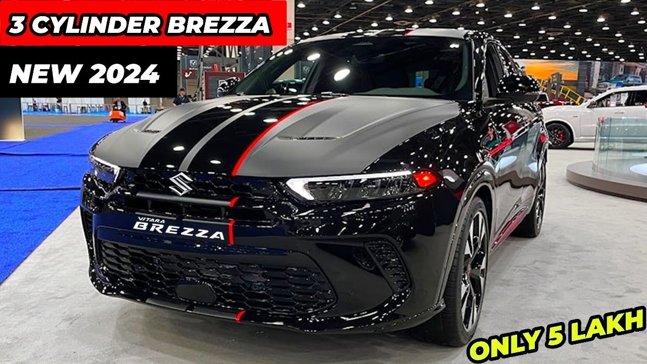 New 3 Cylinder Brezza Facelift BS6 2024 Launched | On Road Price ...