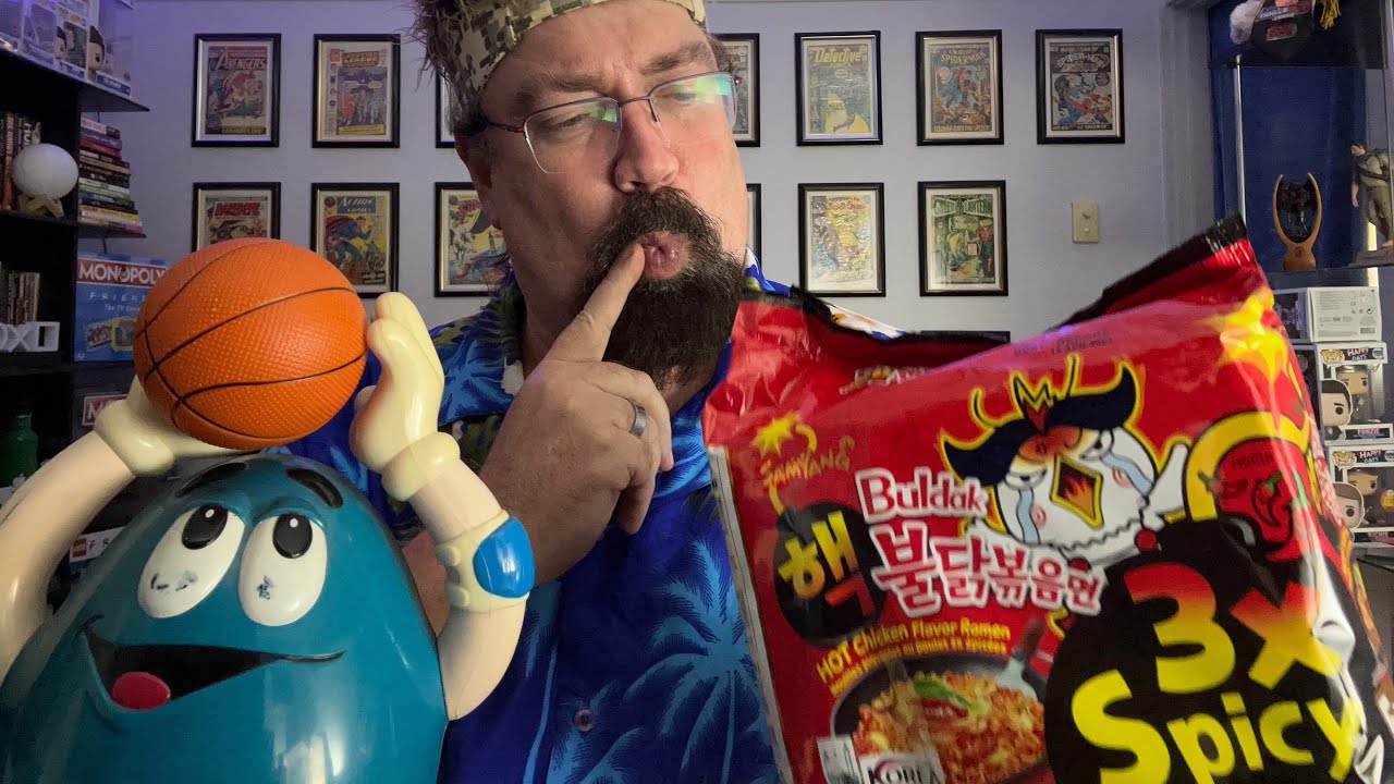 Uncle Shane Eats 3x Spicy Korean Noodles. Redemption Video for the Noodles #scoville #pain - YouTube
