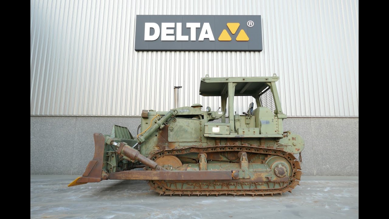 Demonstration video Caterpillar D7F Ex-Army Dozer - YouTube