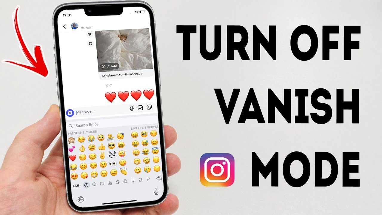 How To Turn Off Vanish Mode On Instagram - Full Guide - YouTube