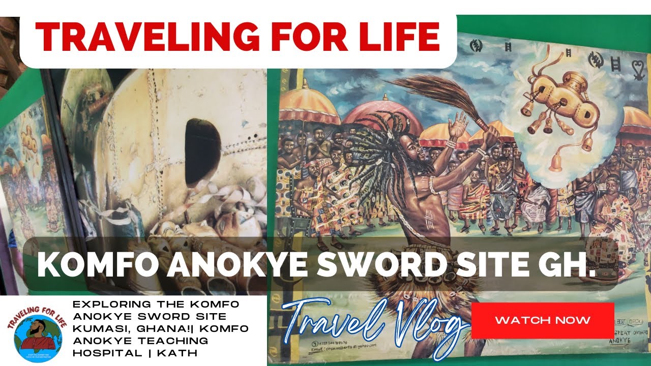 Exploring the KOMFO ANOKYE SWORD SITE Kumasi, Ghana!| Komfo Anokye ...