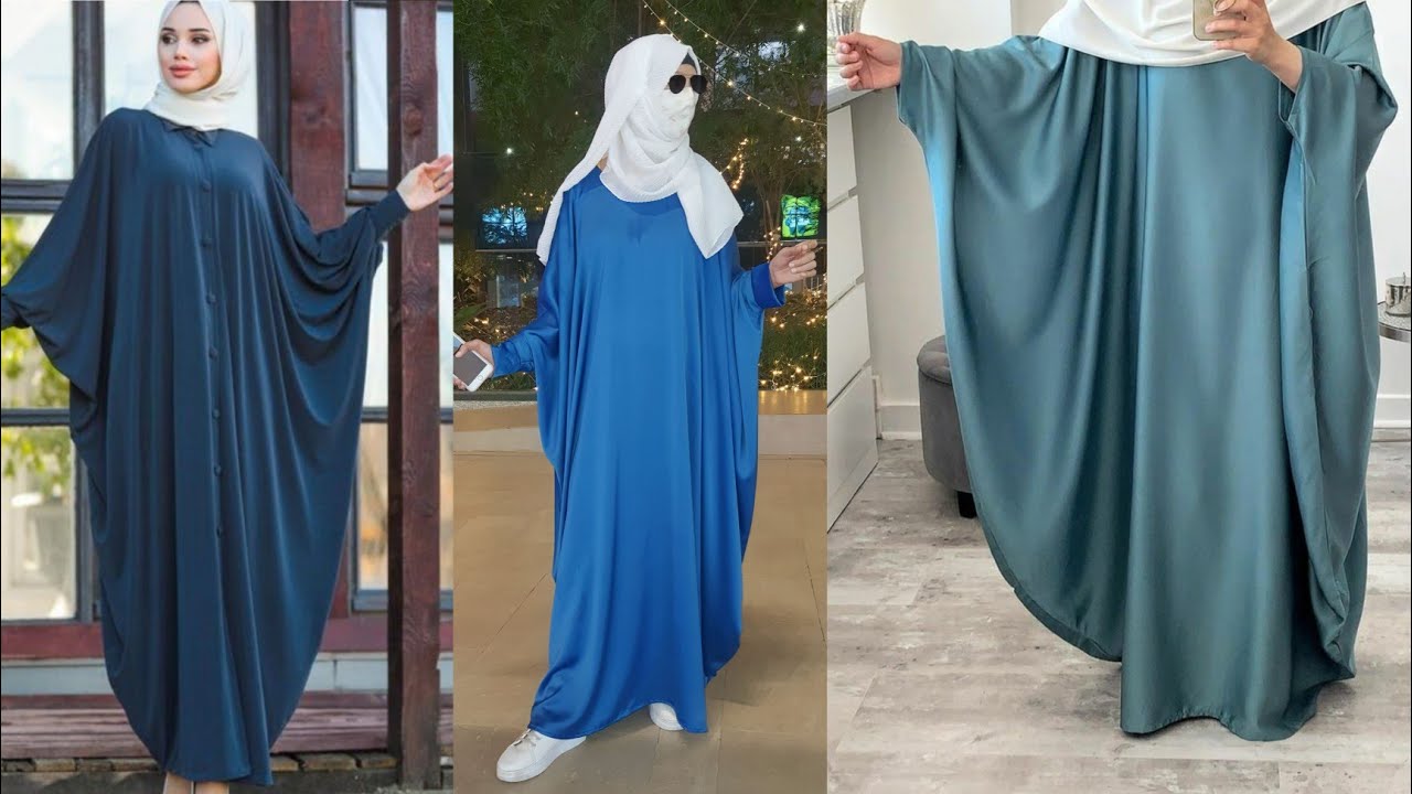 Butterfly Abaya Cutting/Butterfly Niqab/Butterfly Hijab/Burqa Cutting ...