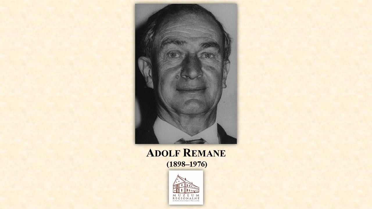 Adolf Remane (1898–1976) – niemiecki uczony, zoolog, profesor ...