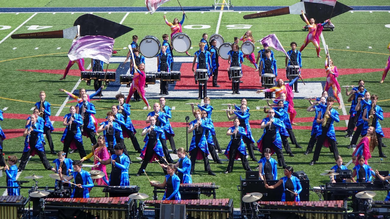 Lafayette Prelims 2025 - Ryle Marching Band "Watercolors" - YouTube