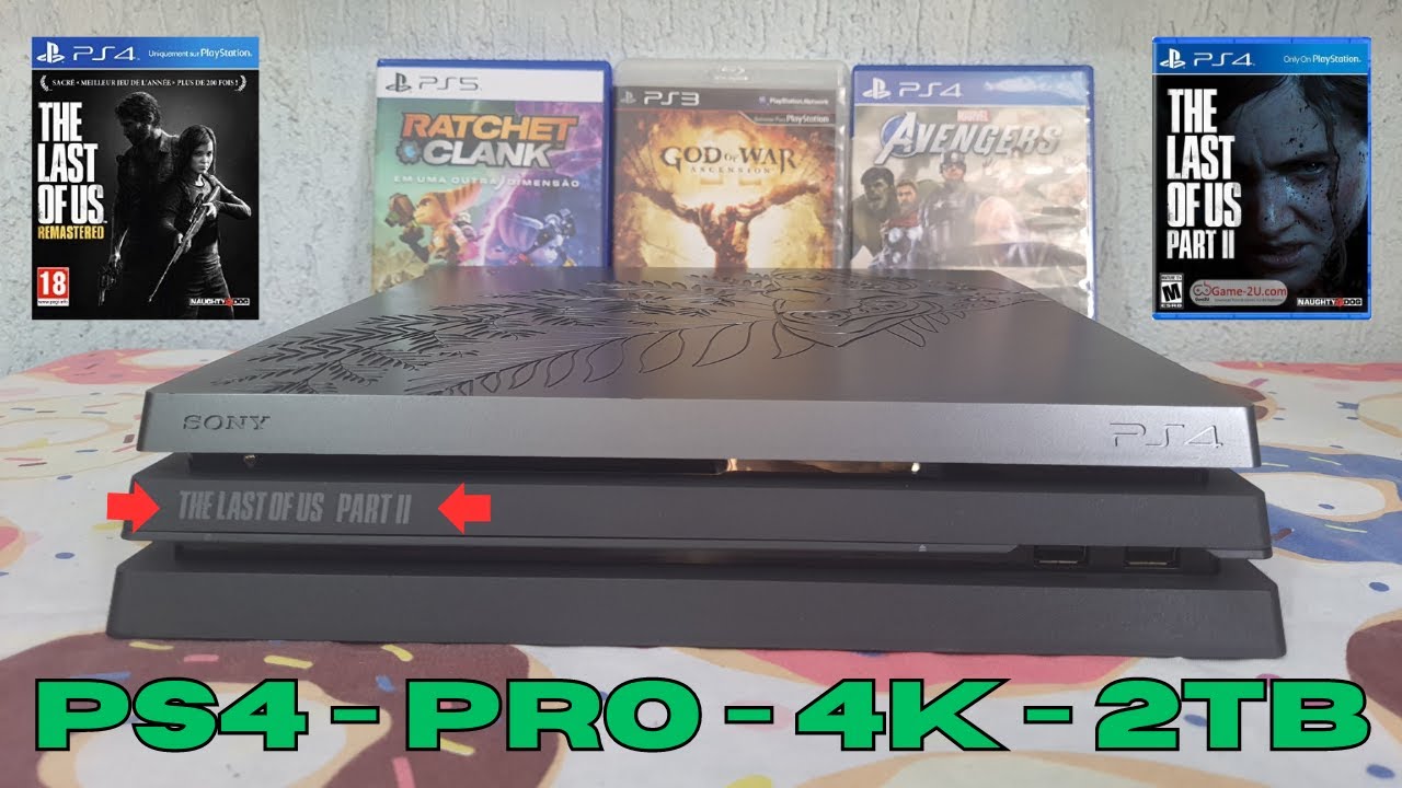 PS4 - PRO - 4K - 2TB (THE LAST OF US PARTE 2 EDITION) - YouTube