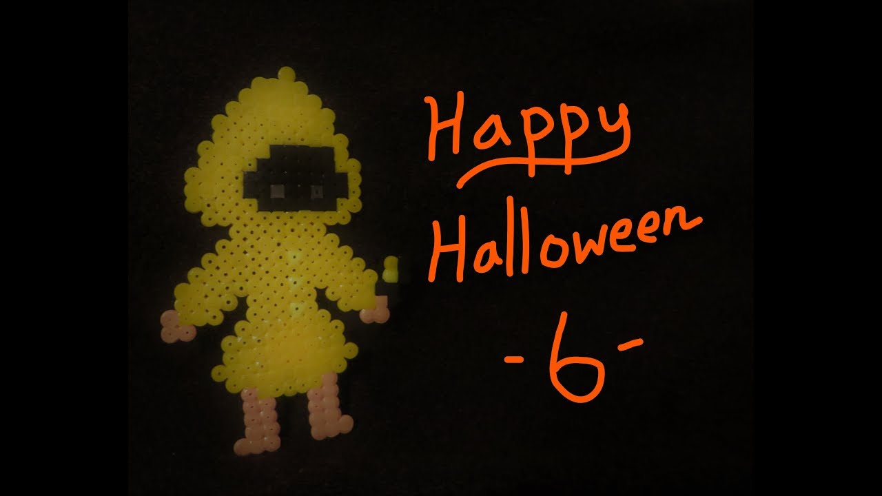 SIX From Little Nightmares in PERLER BEAD form (Magnet tutorial) - YouTube