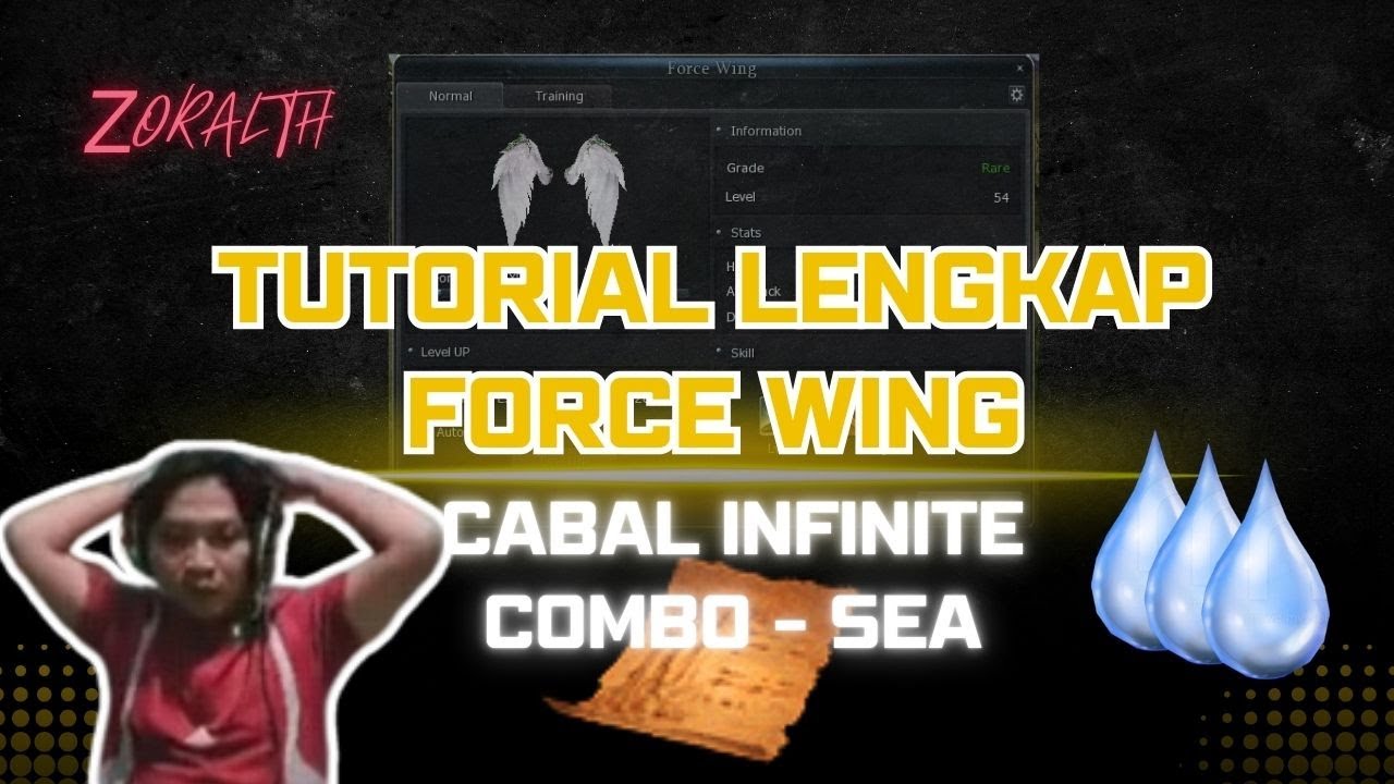 Force Wing Cabal Infinite Combo Sea - Cara Dapetin Sampe Upgrade - YouTube