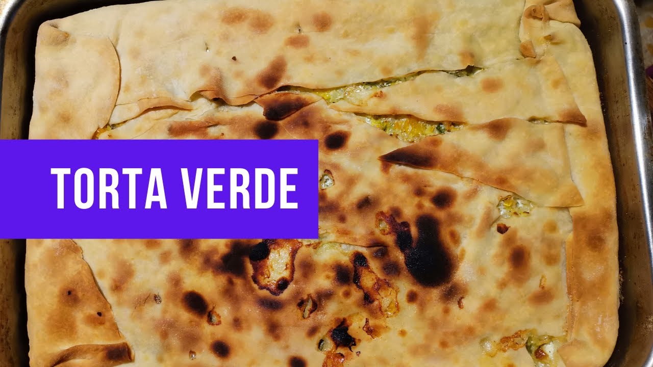 "TORTA VERDE LIGURE" CON "ZUCCA TROMBETTA" E SCAROLA - YouTube