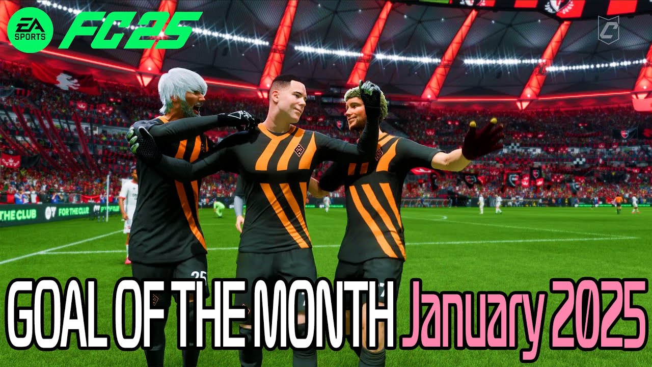 Top 10 FC25 Goals of January 2025 - YouTube