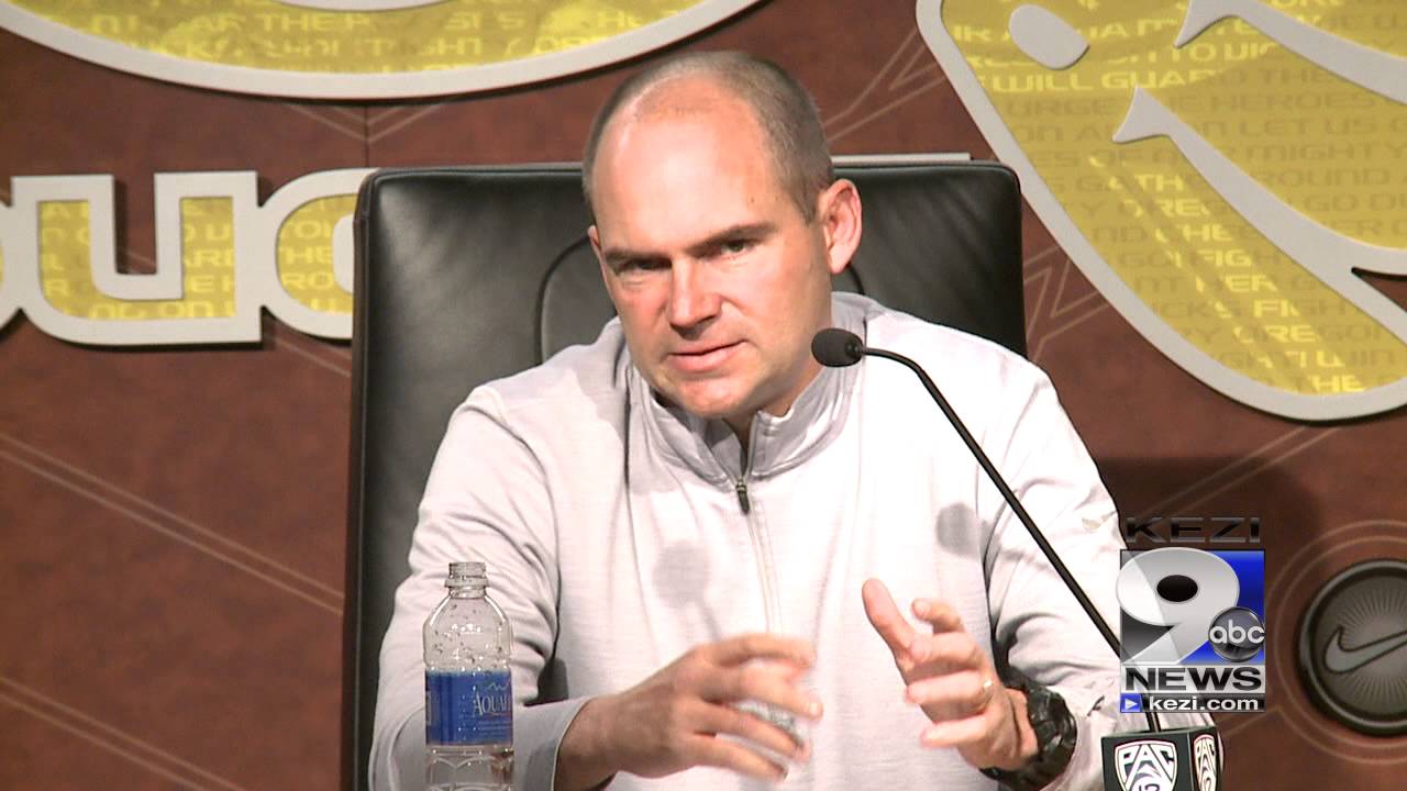 Mark Helfrich Recaps 2014-2015 Season - YouTube