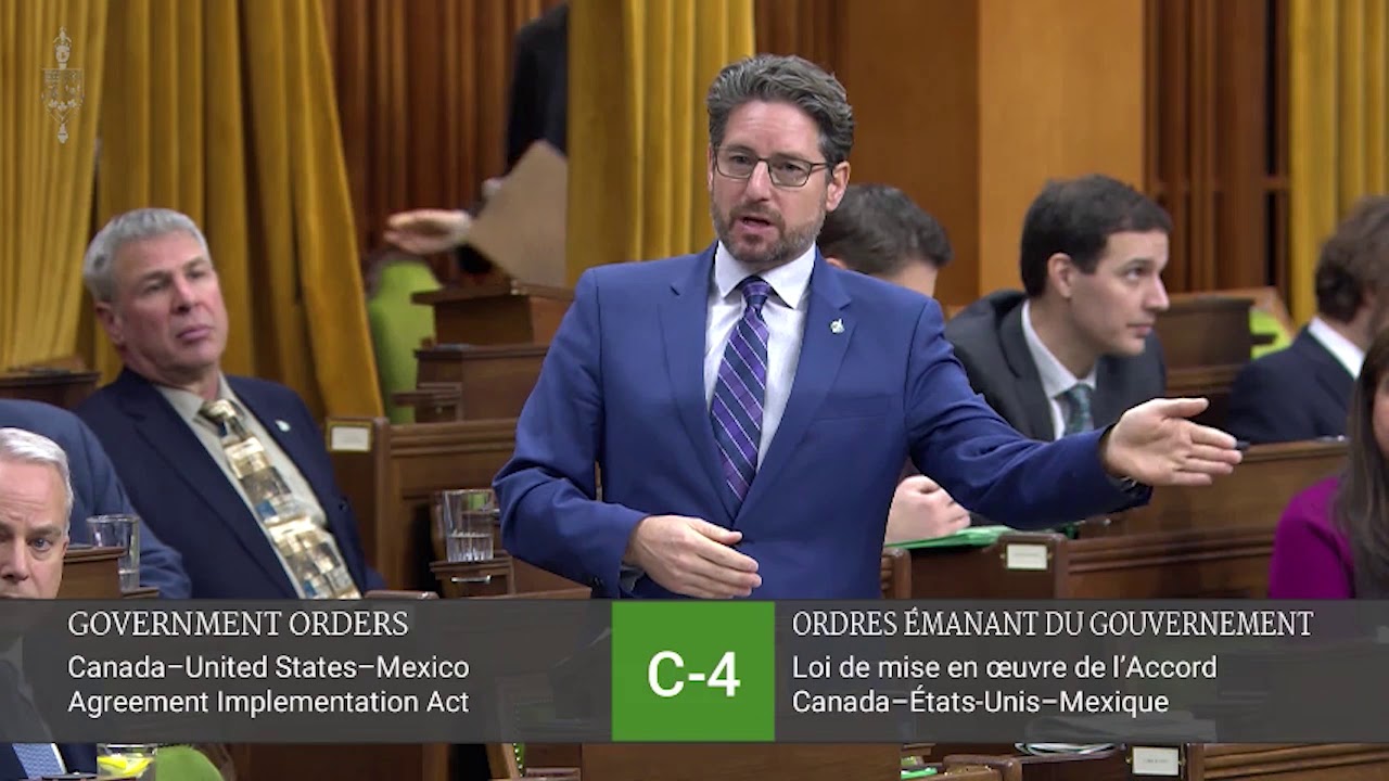 CUSMA Debate, Jan. 30, 2020 - Kyle Seeback, MP, Dufferin-Caledon - YouTube