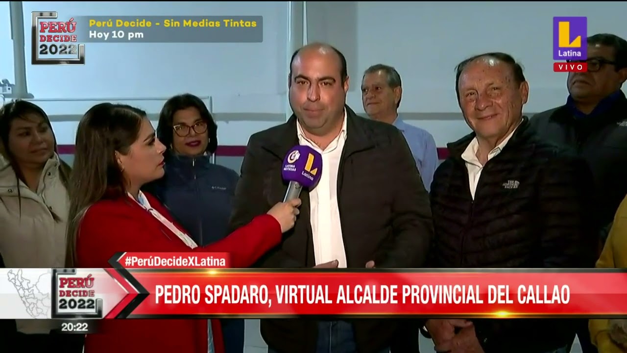 Virtual alcalde de El Callao Pedro Spadaro se pronunció tras resultados ...