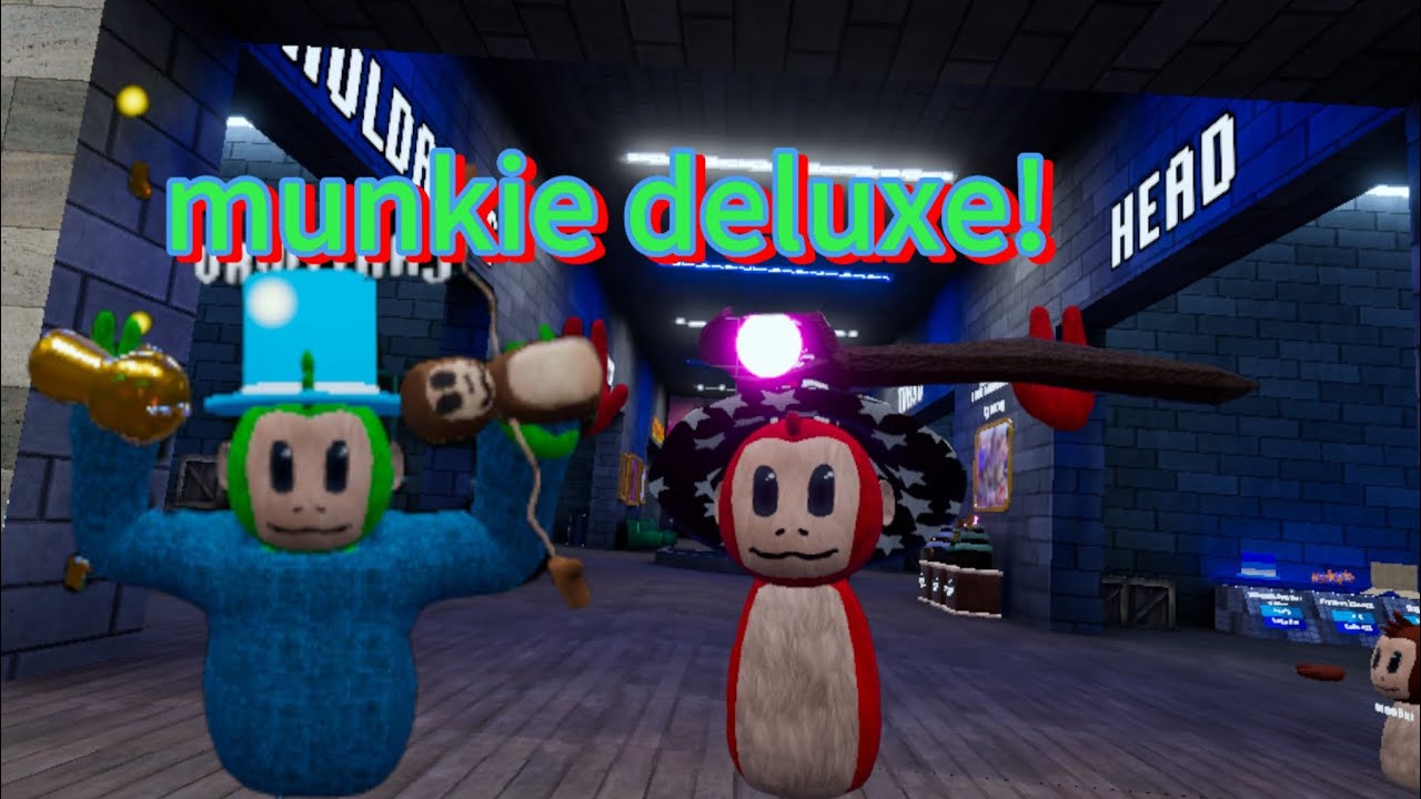 Playing munkie deluxe with my bff (Road to 50 subs) - YouTube