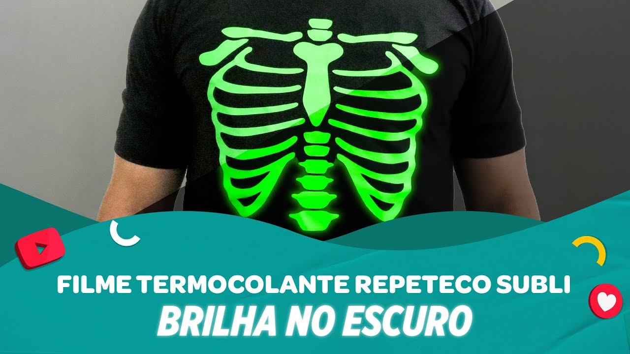 Filme Termocolante Florescente Repeteco Subli, o brilho que faltava em ...