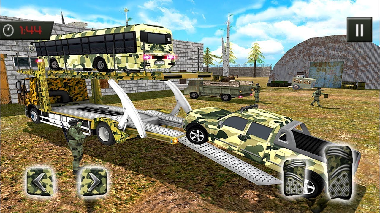 OffRoad US Army Transport Truck Simulator 2017 (by TimeDotTime) Android Gameplay [HD] - YouTube