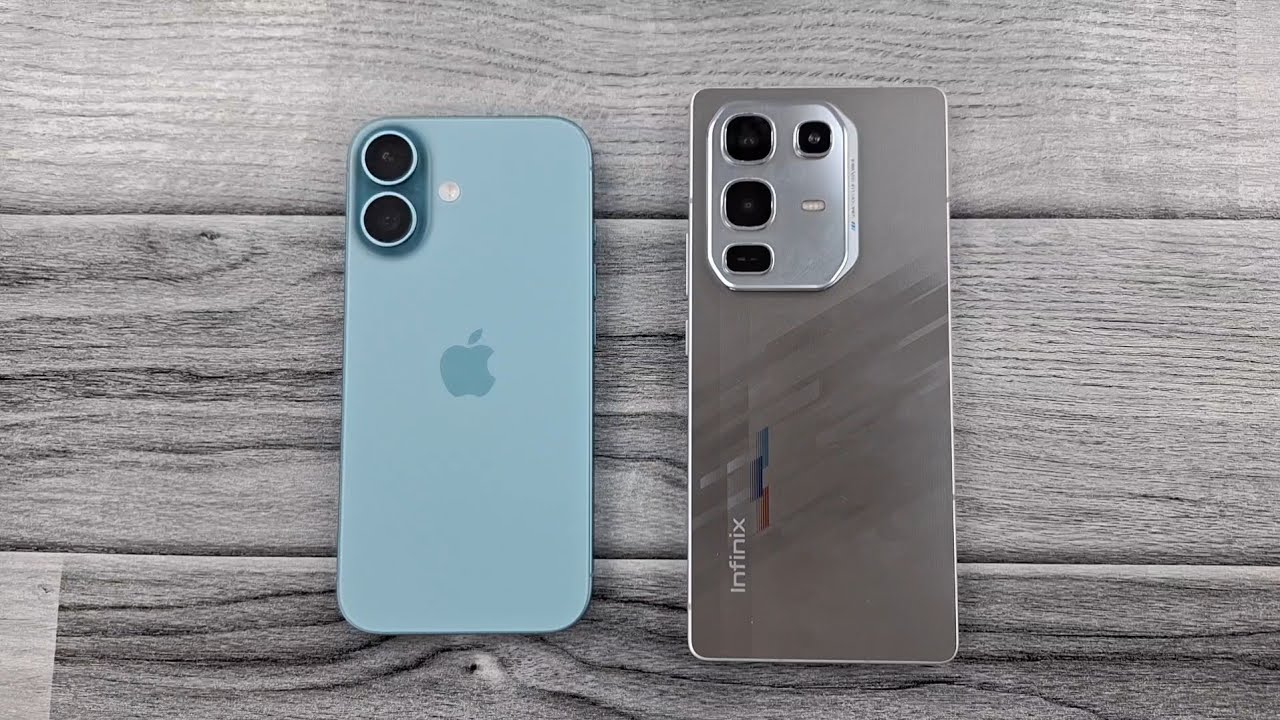 IPHONE 16 Vs Infinix Note 50 Pro Speed Test - YouTube