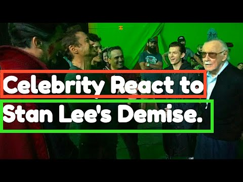 Avengers & Hollywood  React to Stan Lee's Demise.
