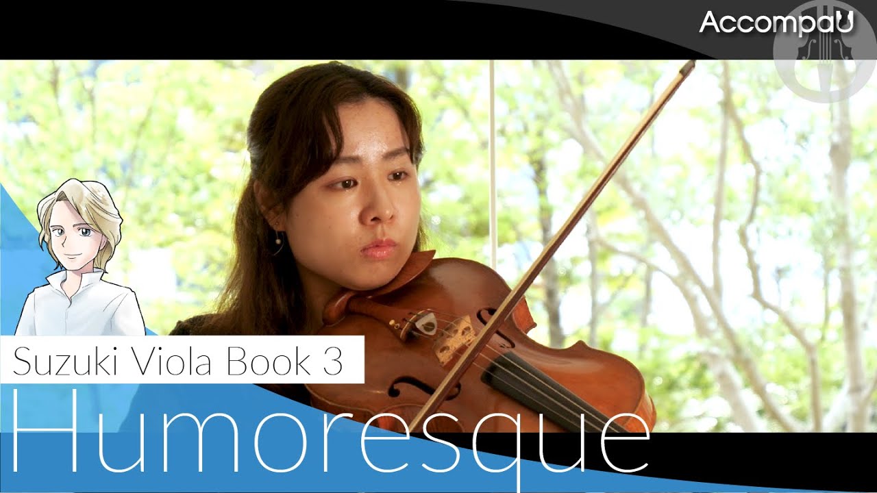 Humoresque | A.Dvořák | Suzuki Viola Book 3【Recital Version】 - YouTube