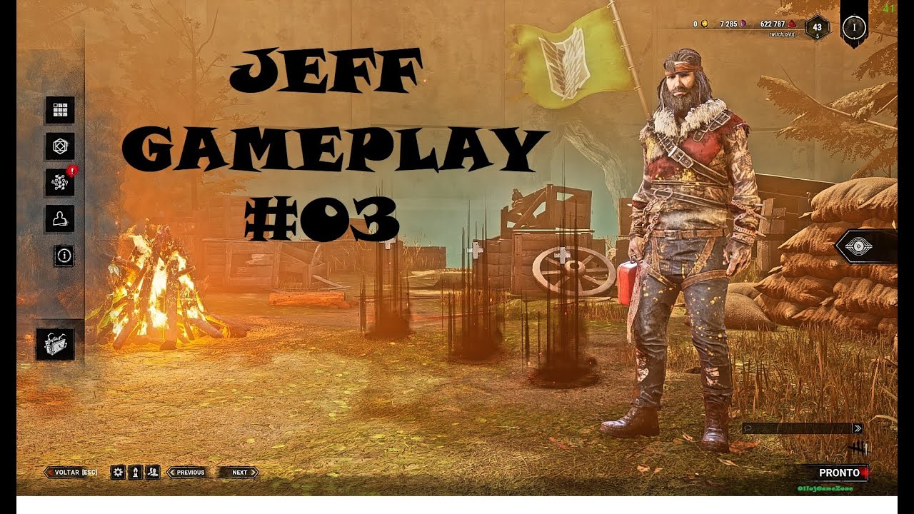 Dead by Daylight - Jeff Gameplay #03 | #OilujGameZone #dbd - YouTube