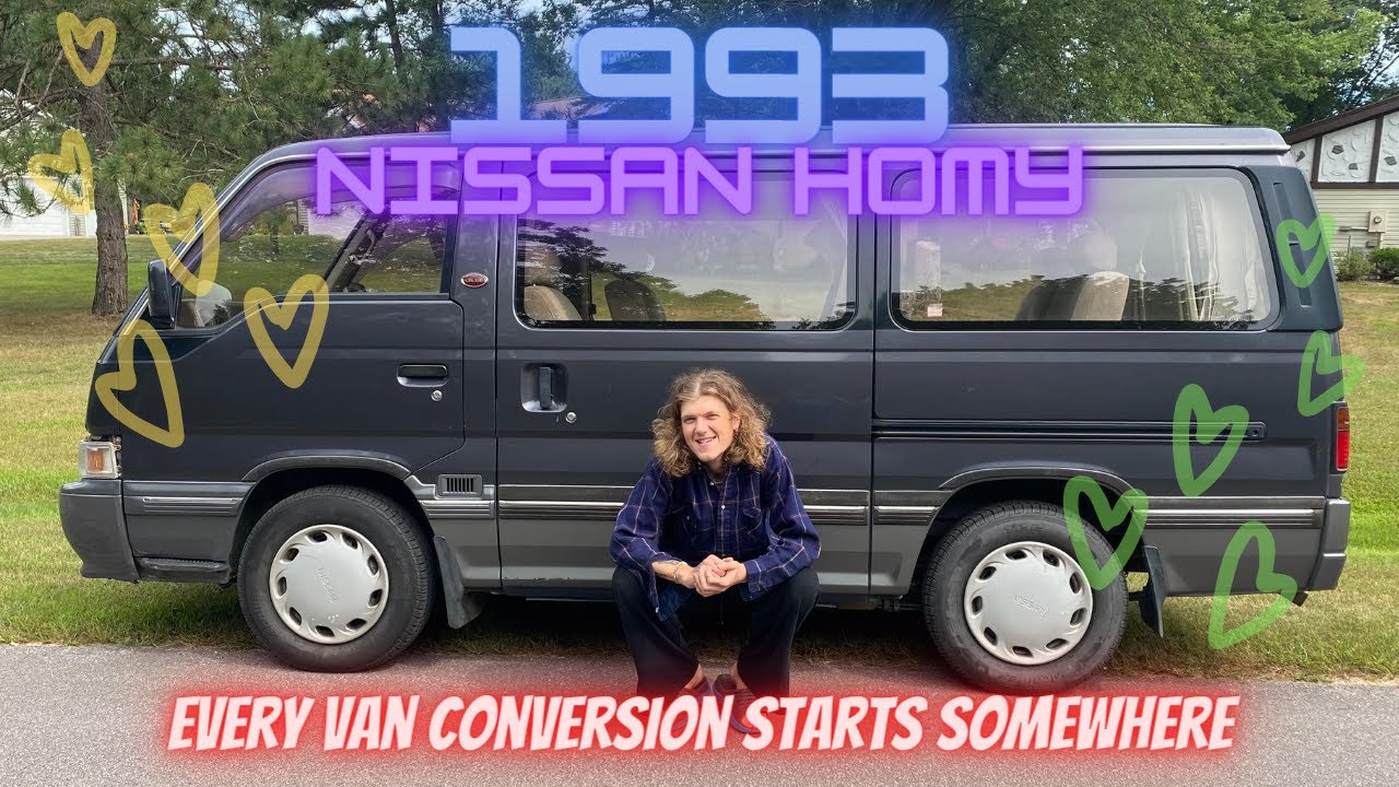 1993 Nissan Homy Van Conversion 001: Picking Her Up and Bringing Her ...