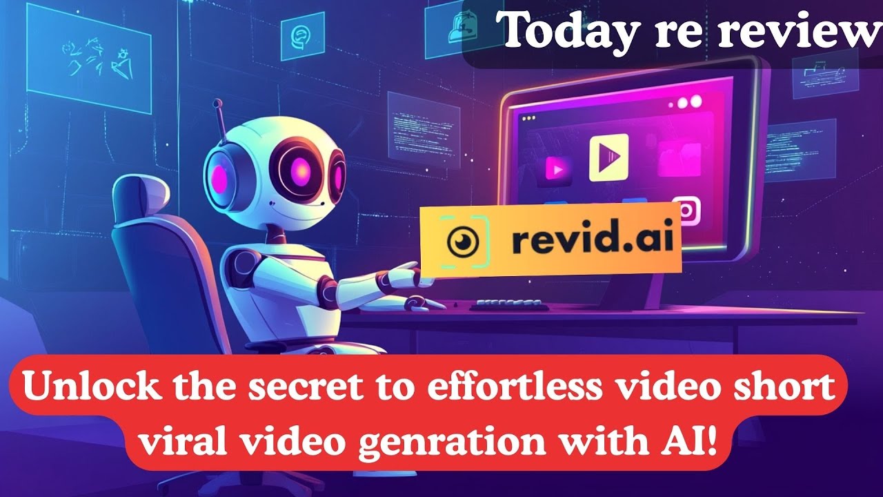 Revid.ai Demo – AI Video Editor for TikTok, YouTube Shorts & More - YouTube
