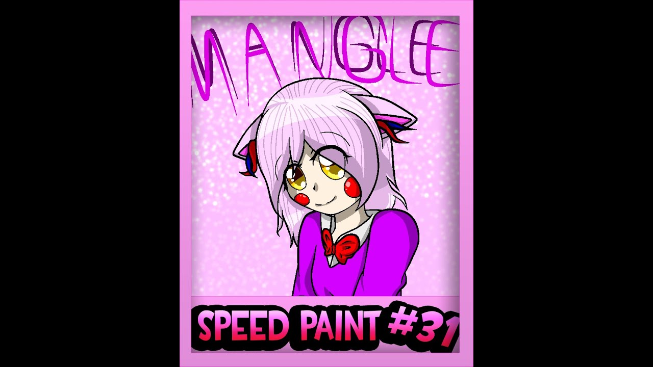 Mangle Pixel Art (speed paint) - YouTube