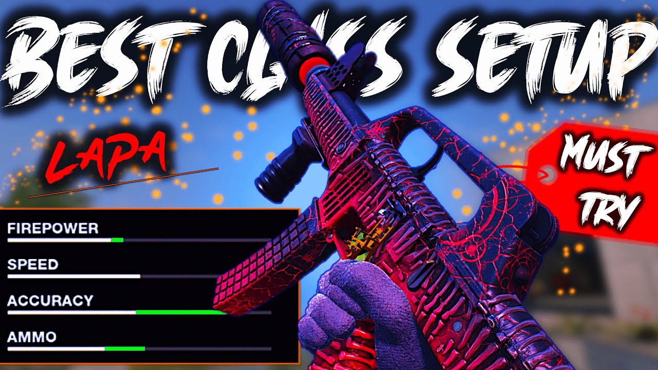 LAPA smg Best Class Setup | Black Ops Cold War Multiplayer - YouTube