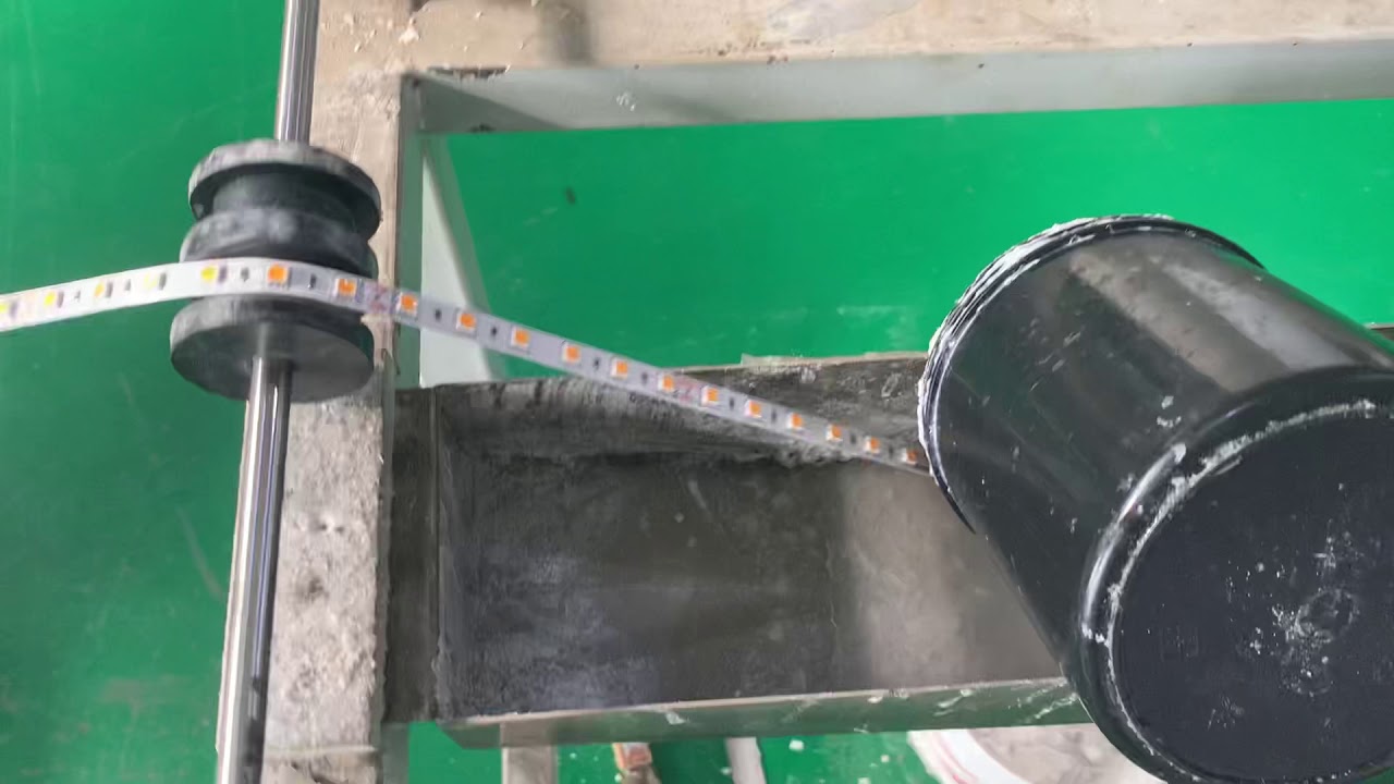 Outdoor soft light bar production line-light bar extruder - YouTube