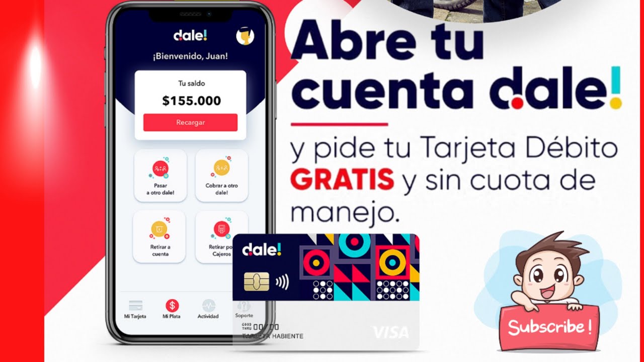 registro en dale billetera - YouTube