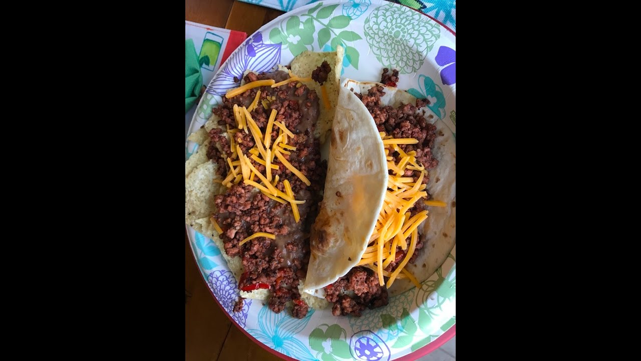 Cooking Discada on a homemade Disco - YouTube