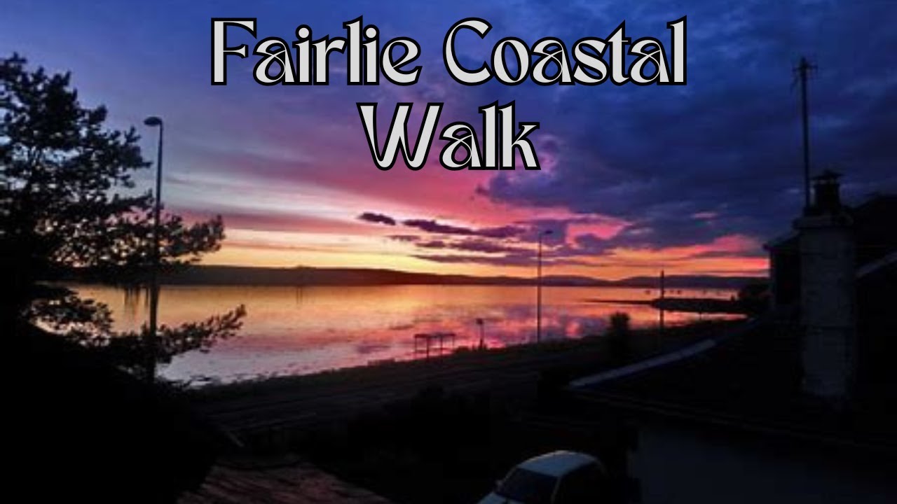 We visit the new £600,000 + Fairlie Coastal Path and Beach , as the ...
