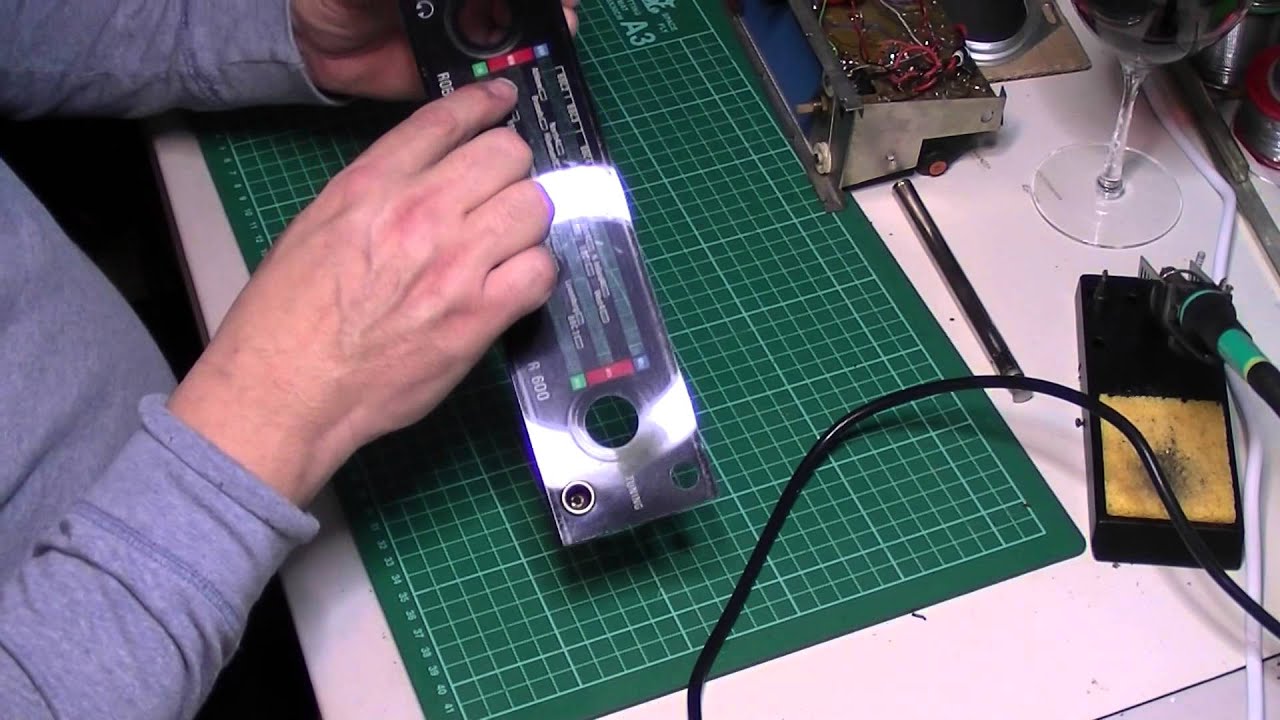 Roberts R600 Part 7: Case restoration started - YouTube