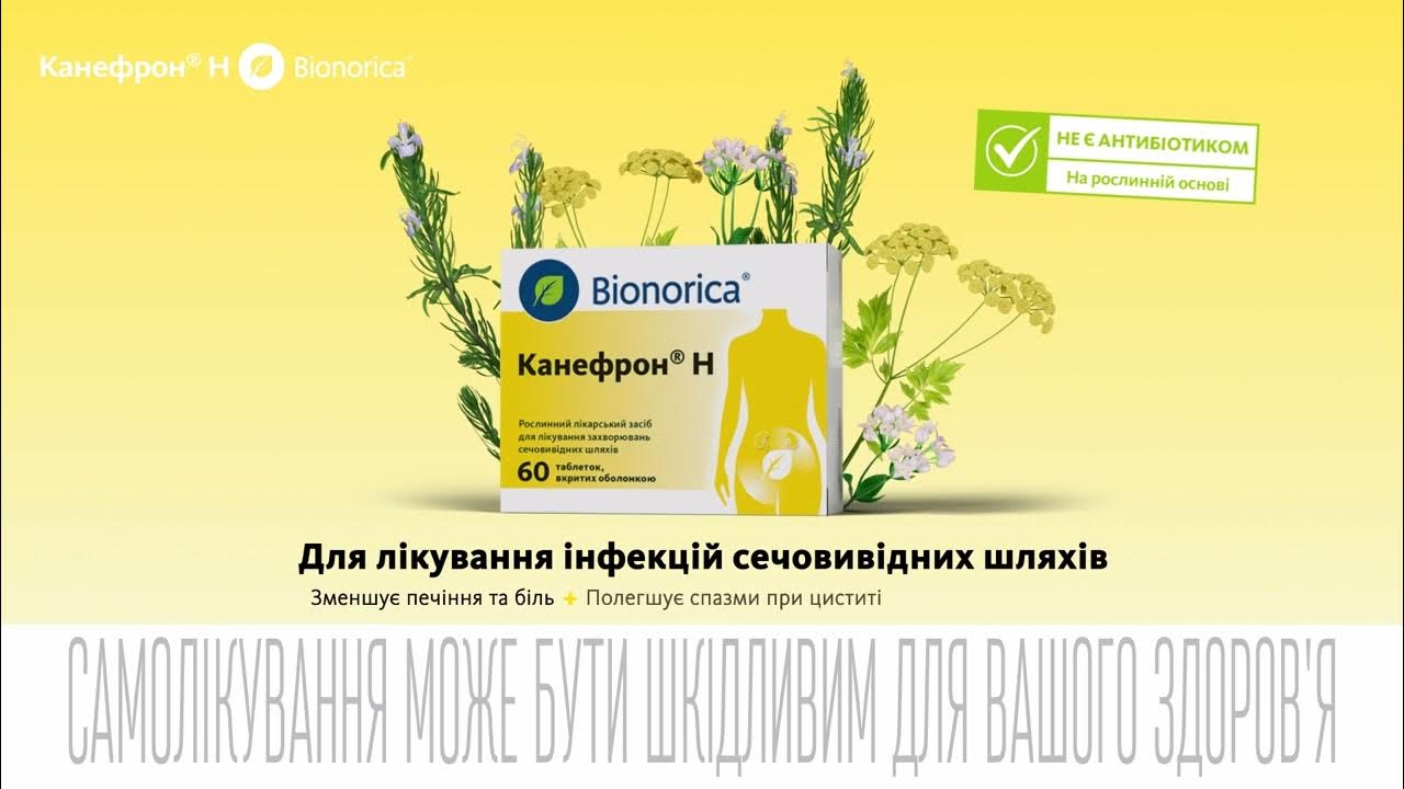 Канефрон® Н для лікування інфекцій сечовивідних шляхів Youtube
