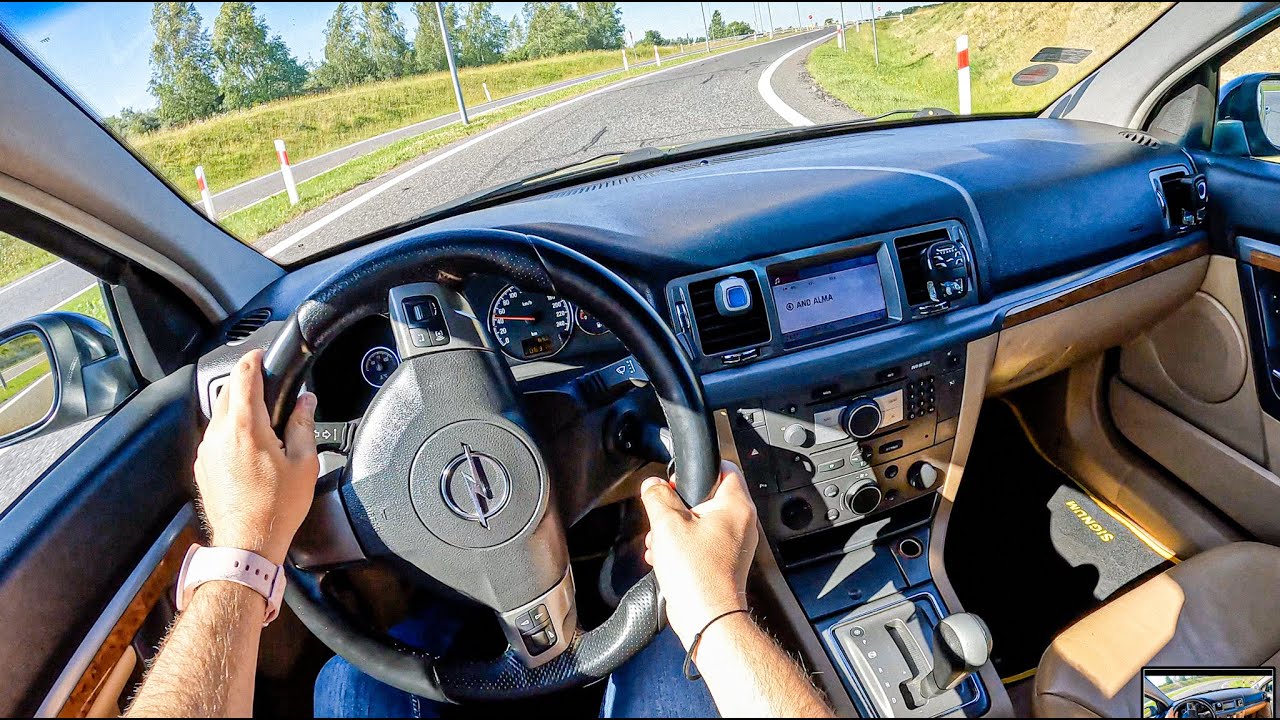 2007 Opel Signum [1.9 CDTI 150HP] |0-100| POV Test Drive #1248 Joe ...