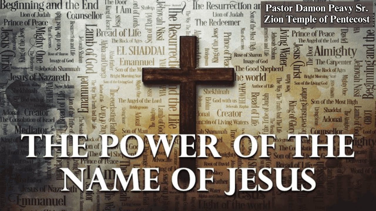 The Power Of The Name Of Jesus - YouTube