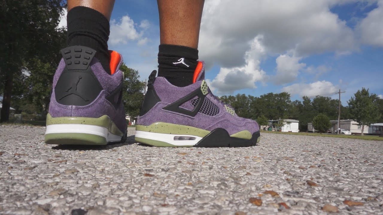 Air Jordan 4 "Canyon Purple" 2022 REVIEW with on foot | Must Cop ...