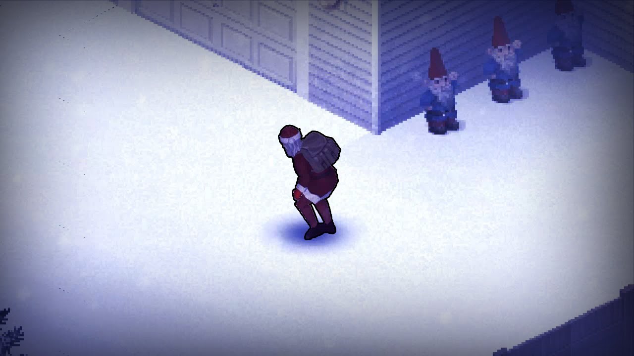 Santa Claus gives gifts in Project Zomboid - YouTube