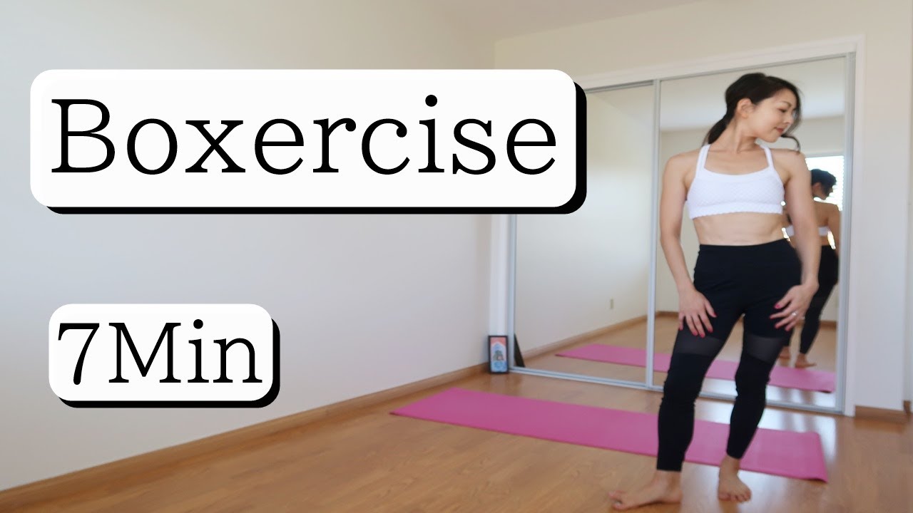 Boxercise Workout.7Min//Fat Burning!//No Equipment// - YouTube