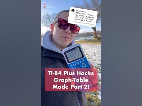 TI-84 Plus Tips and Tricks: Graph-Table Mode Part 2! #maths #teacher #ti84 #tips #hacks # ...